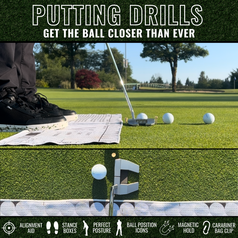 Savvy Setup Training Aid Golf Towel: Master The Fundamentals With Ease ...